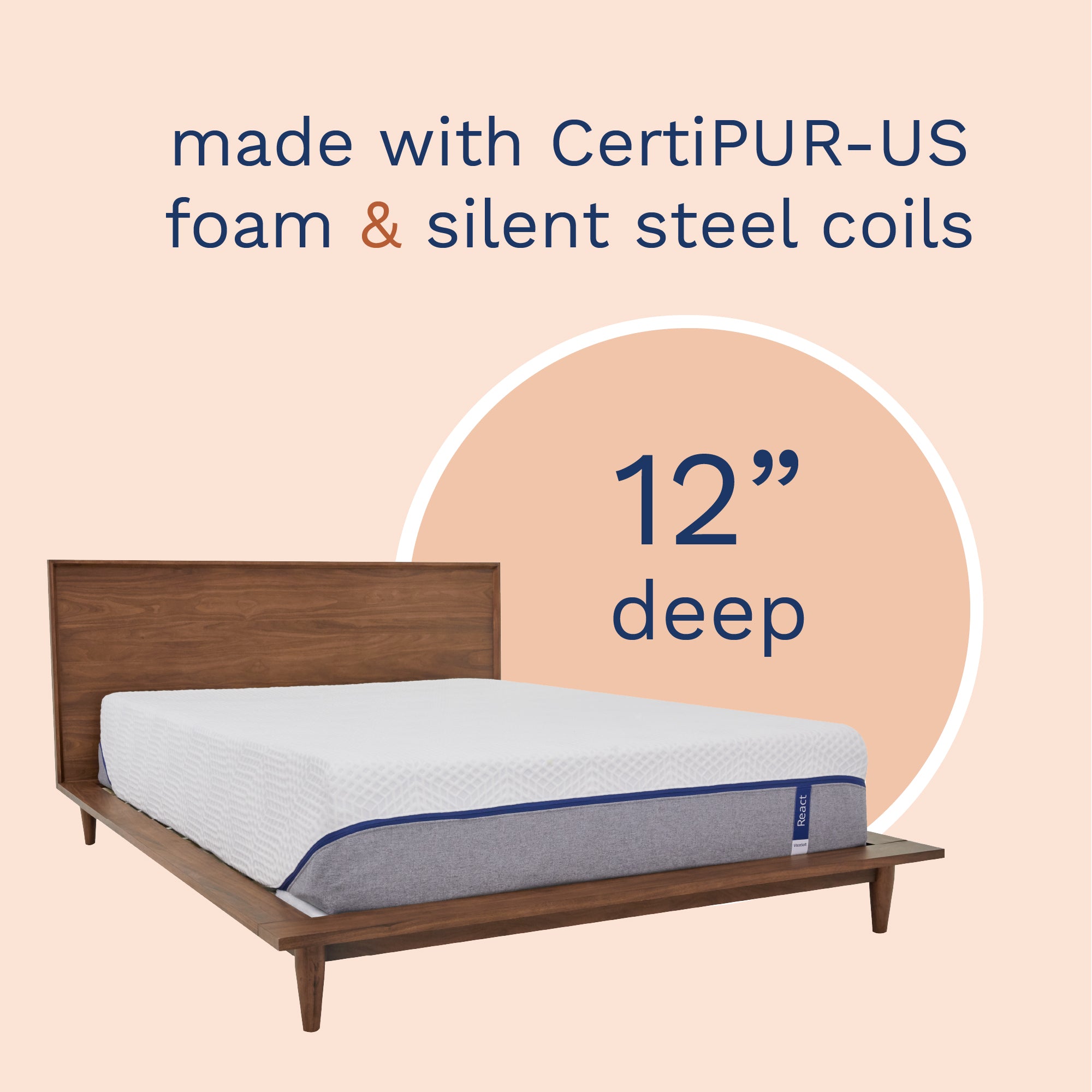 Viscosoft React Mattress | Hybrid